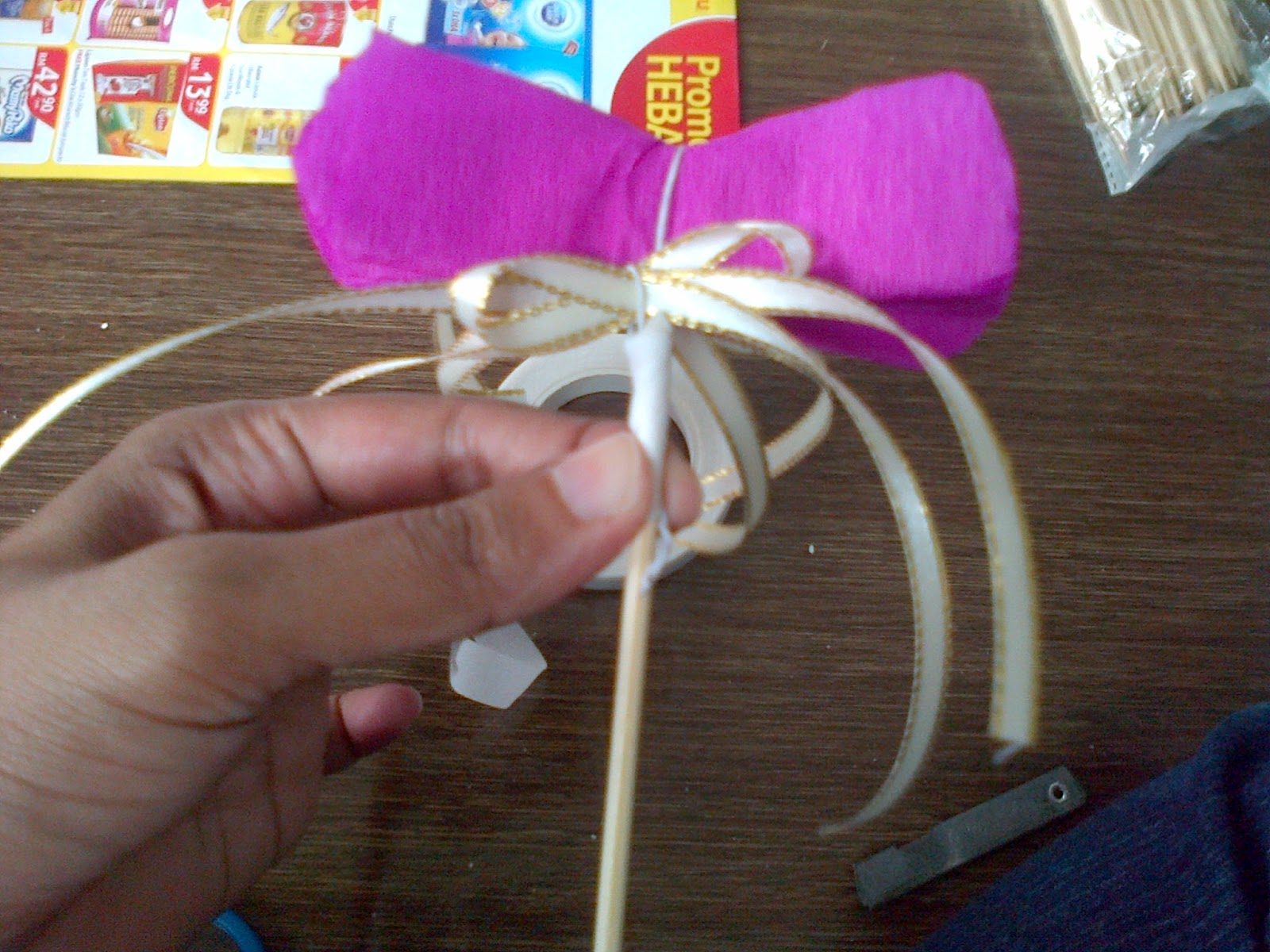 jajazuzu: DIY Bunga Telur - Bunga Crepe