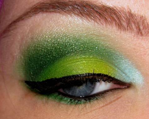 Make-up Looks Collection: Green Makeup Looks - Part 1