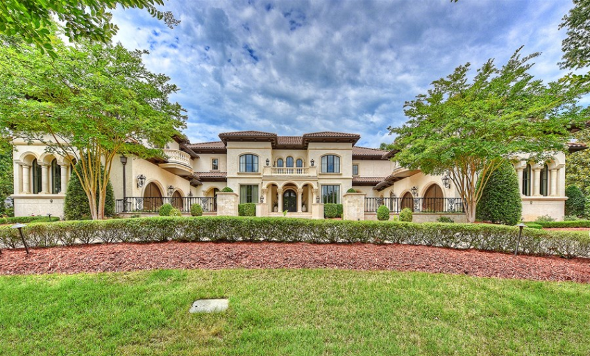 Unparalleled Spanish Manor in Charlotte, North Carolina ~ CASTLES® Magazine