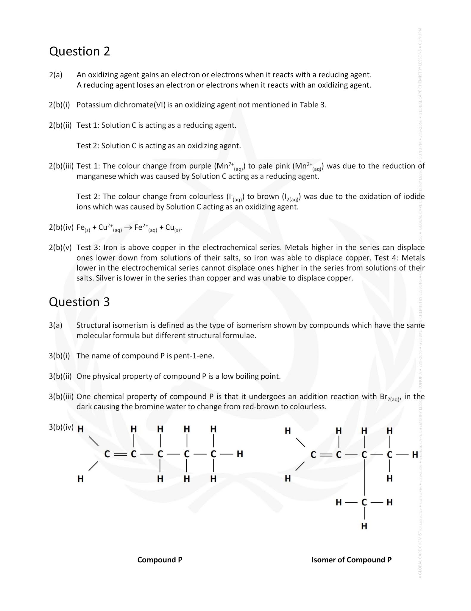 CXC Chemistry Answers And Support CSEC Chemistry June 2016 P2 Full cxc-chemistry-answers-and-support-csec-chemistry-june-2016-p2-full