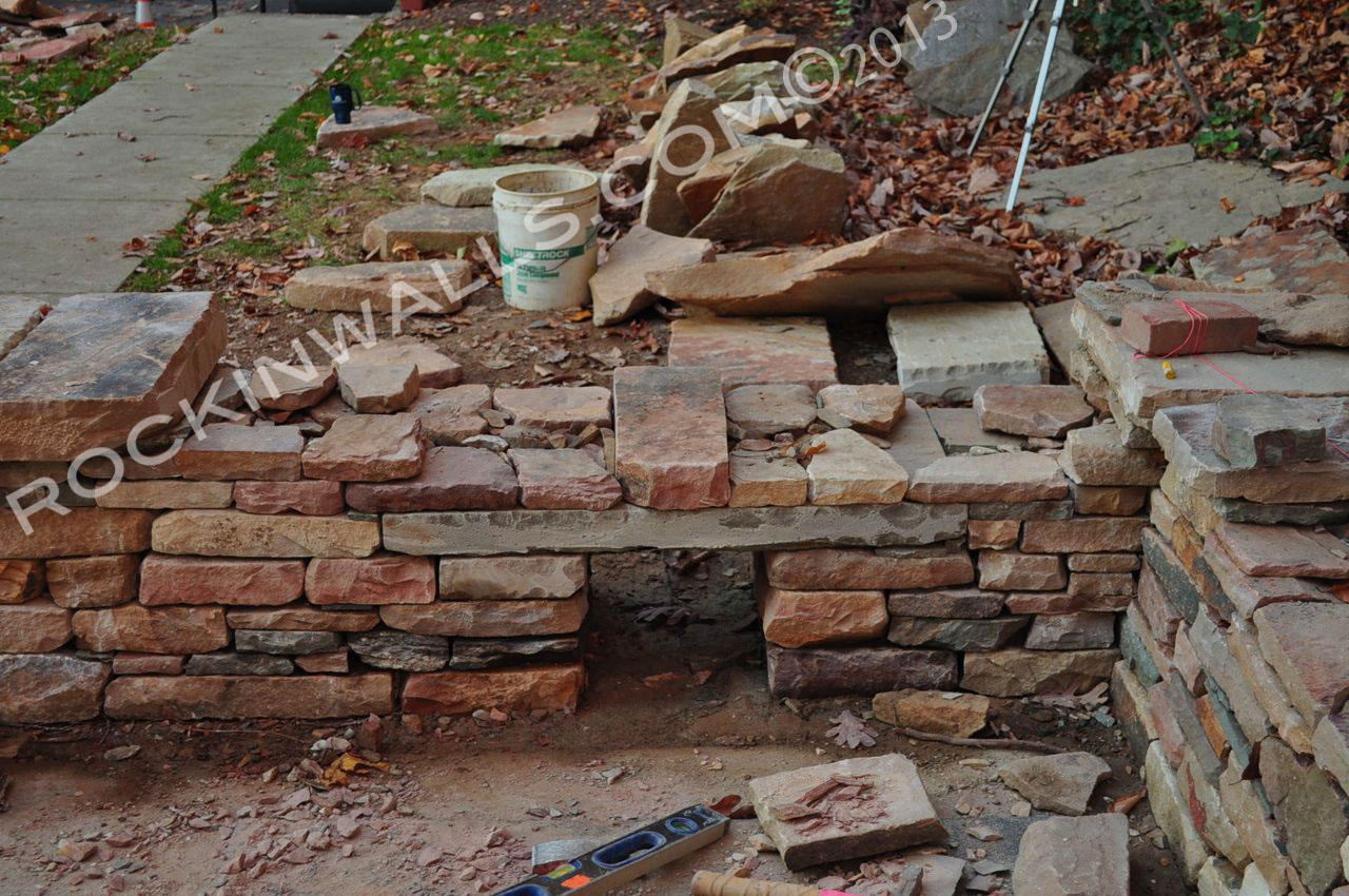 ROCKIN WALLS: Merrymount Project Lintel Drain Build and Rebuild.