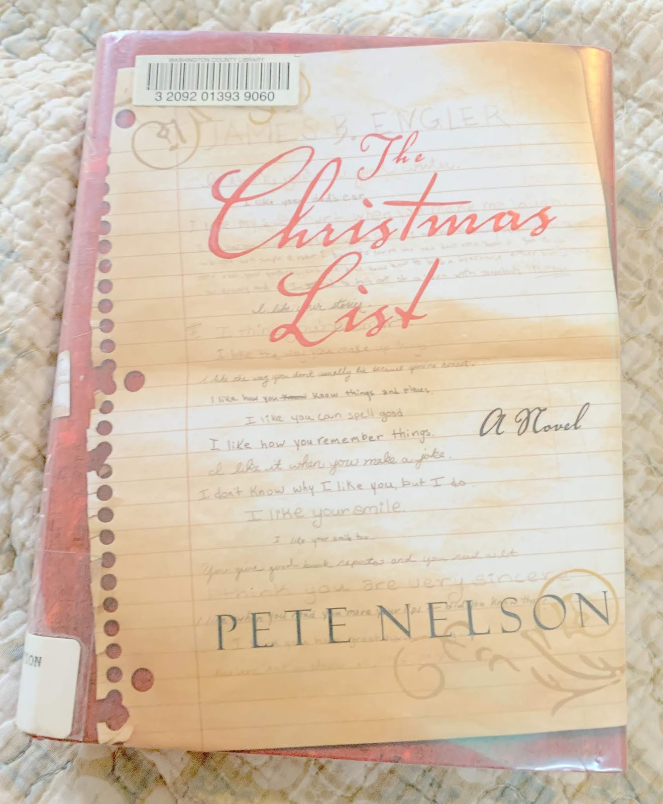 Harvest Moon by Hand: The Christmas List - Book Review