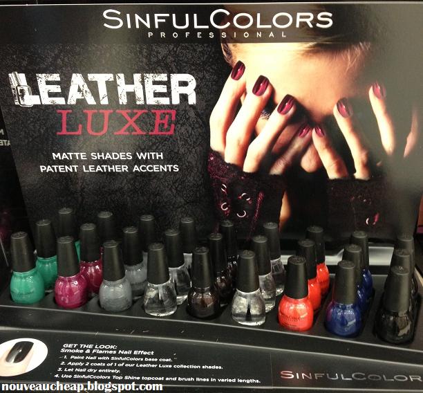 Spotted: NEW Sinful Colors Leather Luxe Collection (pics and swatches) | Nouveau Cheap