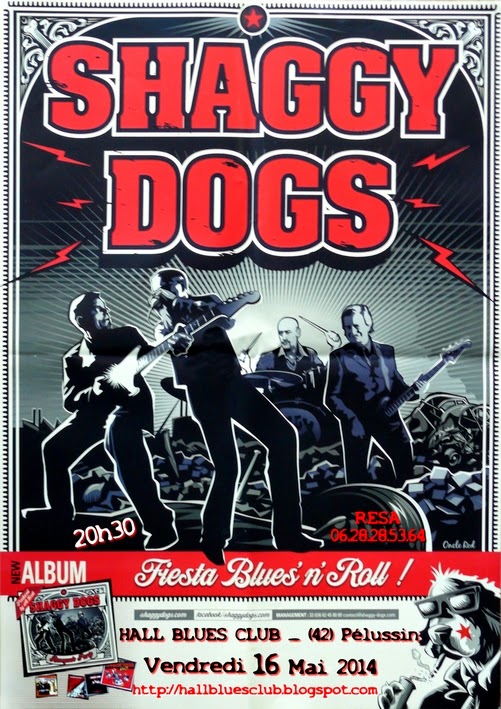HALL BLUES CLUB: SHAGGY DOGS en concert au Hall Blues Club - Vendredi ...