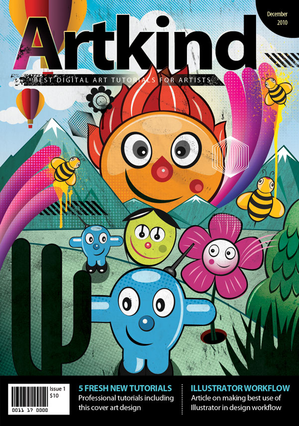 10 Tutorials, How To Make a Professional Magazine Cover | For Design ...