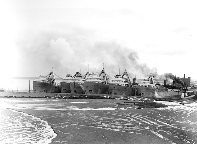 Towns and Nature: Rogers City, MI: Port Calcite
