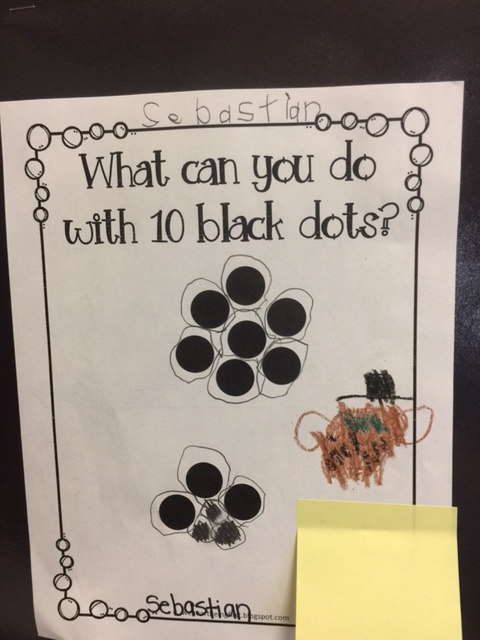 We Heart Being First!: Ten Black Dots Book Extension
