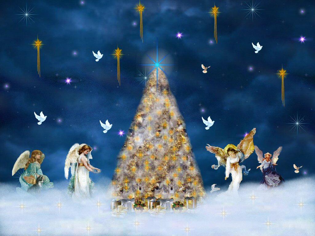 Free christmas desktop wallpaper: Christmas Angel Wallpapers