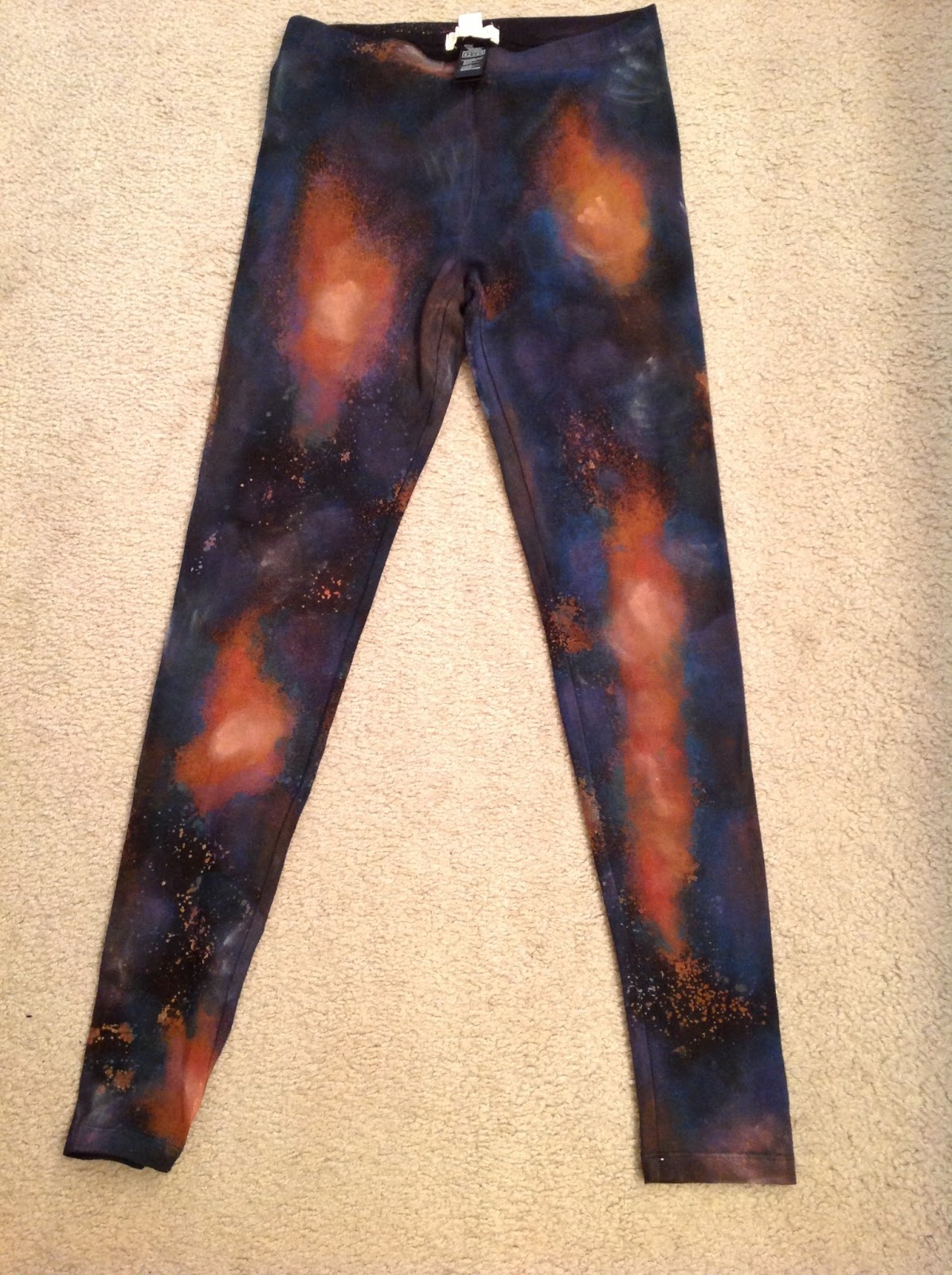 All Iced Up: DIY: Galaxy Leggings