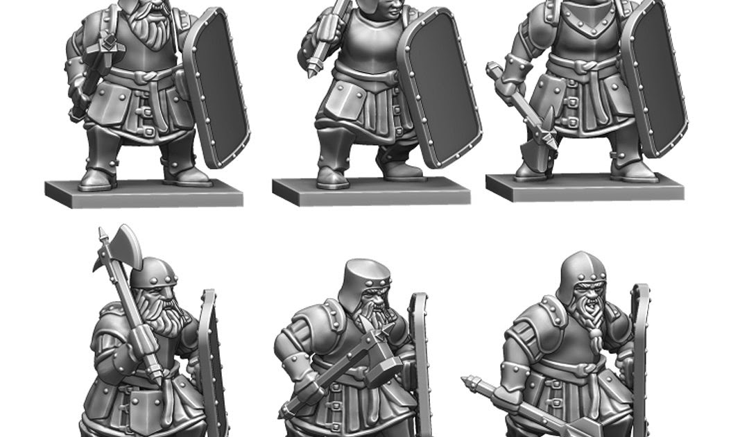 Wargame News and Terrain: Fireforge Games: Plastic Fantasy Dwarves ...