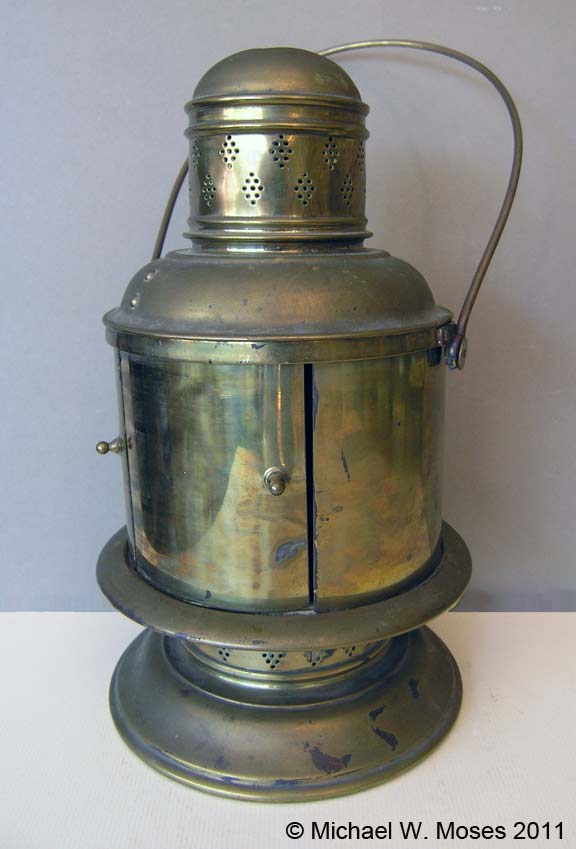 South Coast Antiques & Gallery: 1850s-1860s BRASS BLACKOUT LANTERN at ...