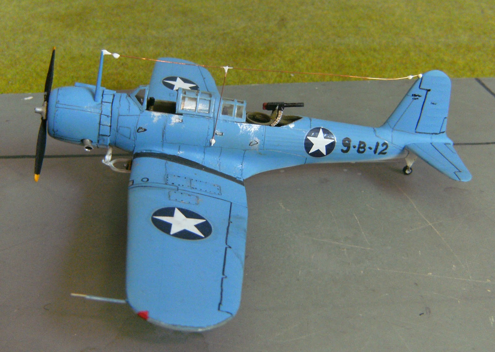 Happyscale-Modellbau: Vought SB2U Vindicator - Pegasus resin-kit 1/72
