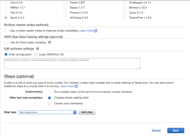 Amazon Elastic MapReduce (EMR) : Menjalankan Apache Spark mode Fully ...