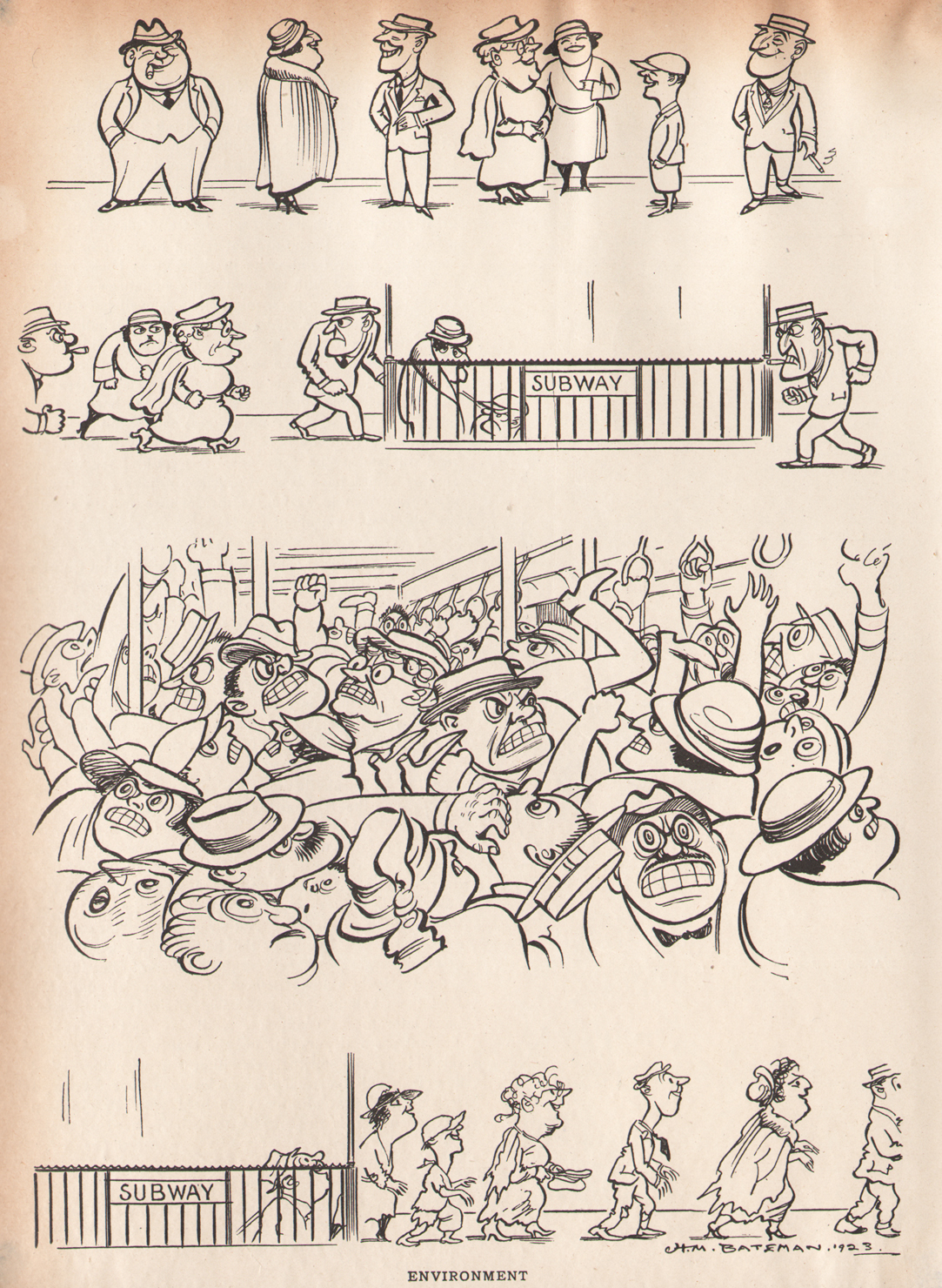 Screwball Comics: H.M. Bateman and The Speed of Life: Four Cartoons ...