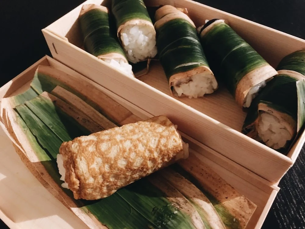 Sasamaki Kenuki Sushi, one of the oldest sushi shops in Tokyo