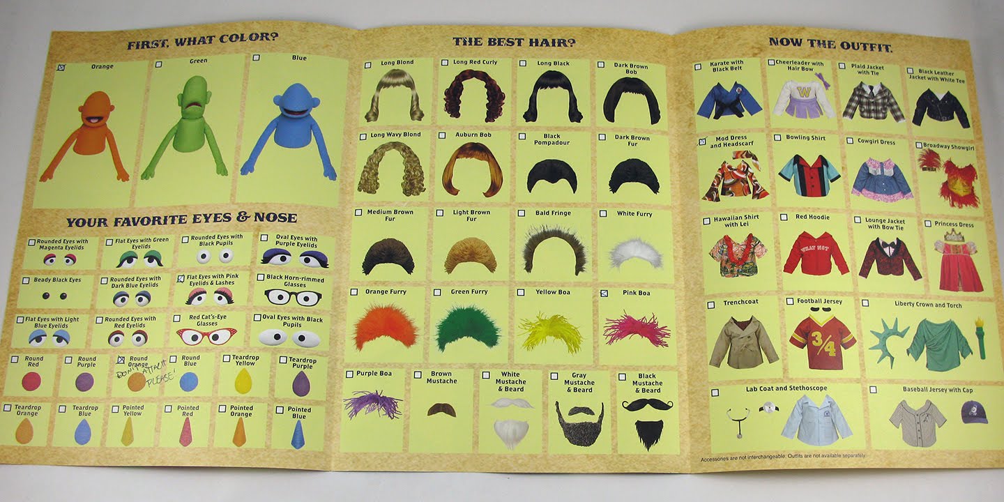 EmJay's Imagination: Make your own Muppet!!