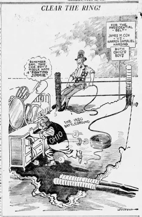 Warren Harding's Front Porch Campaign: Monday, July 12, 1920