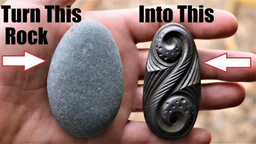 How to Carve a Rock or Stone for Jewelry Tutorials / The Beading Gem