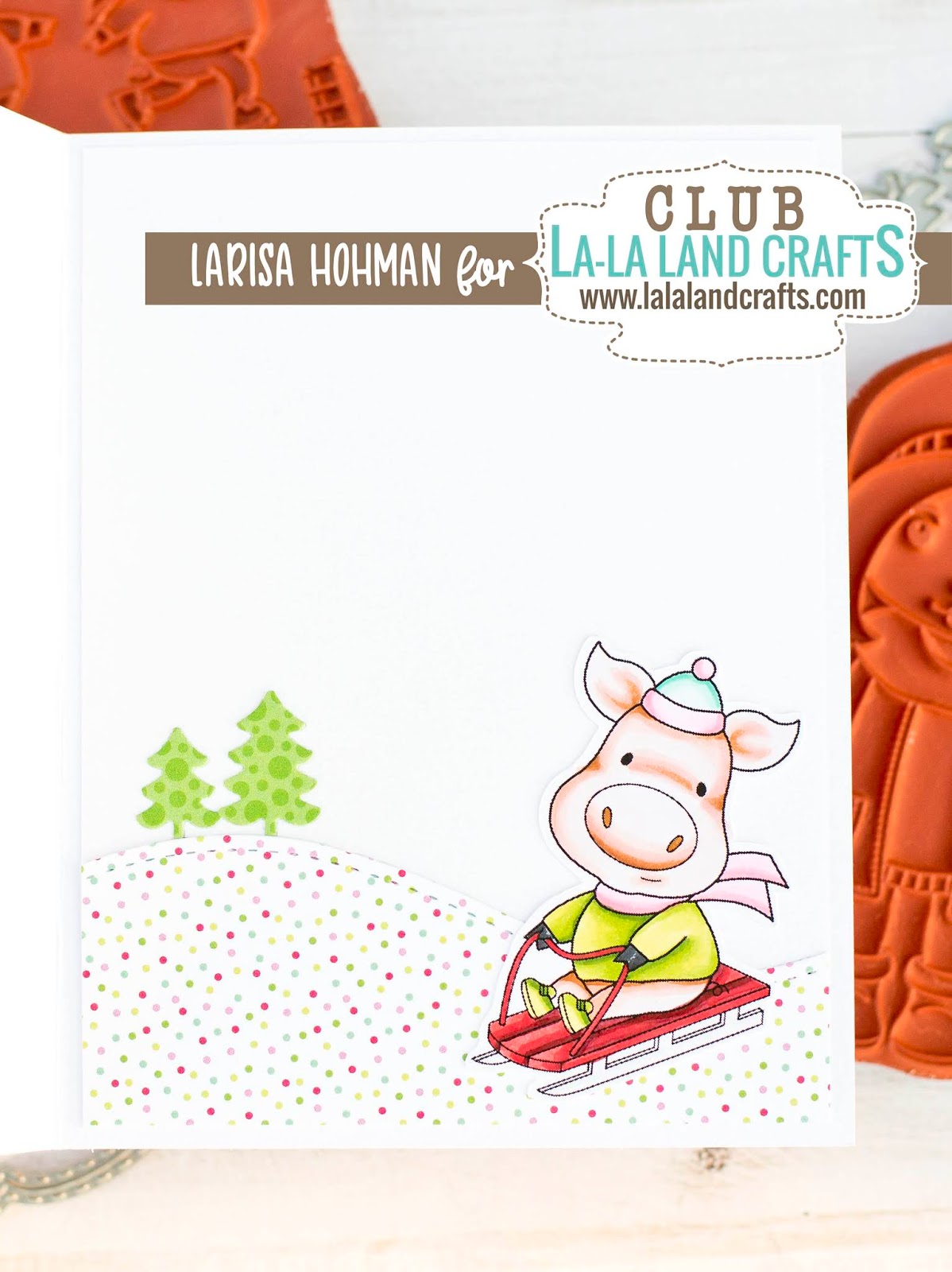 Scrappychic17's Crafty Corner: Club La-La Crafts October 2019 Kit