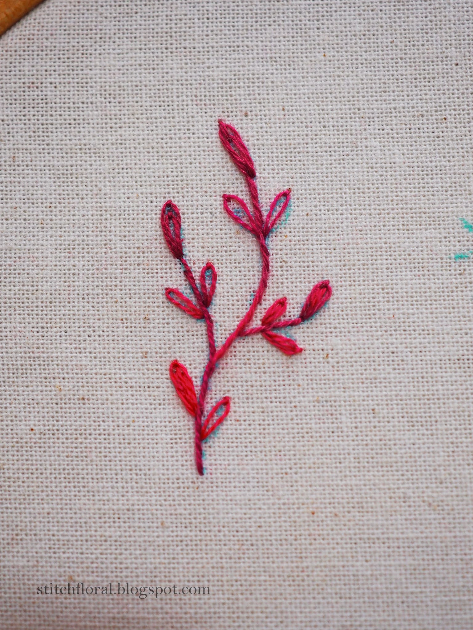 How to use variegated thread in hand embroidery - Stitch Floral