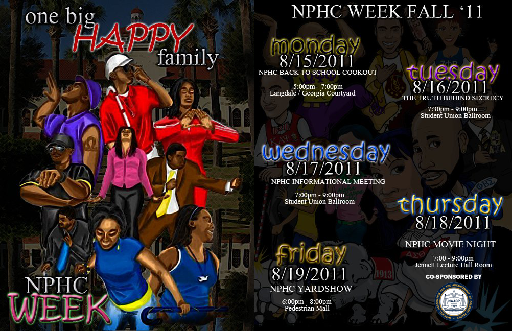 Valdosta State University NAACP College Chapter: NPHC Week: One Big ...