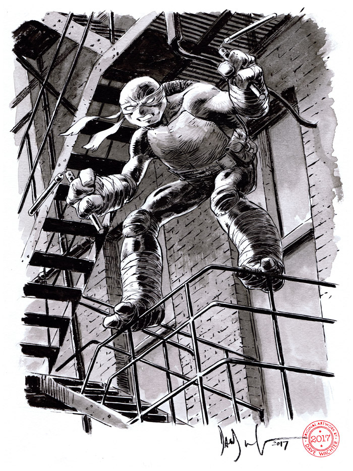 DaveDrawsComics: The Blog!: Michelangelo