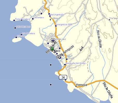 GPSTravelMaps.com: Jaco Costa Rica GPS Map