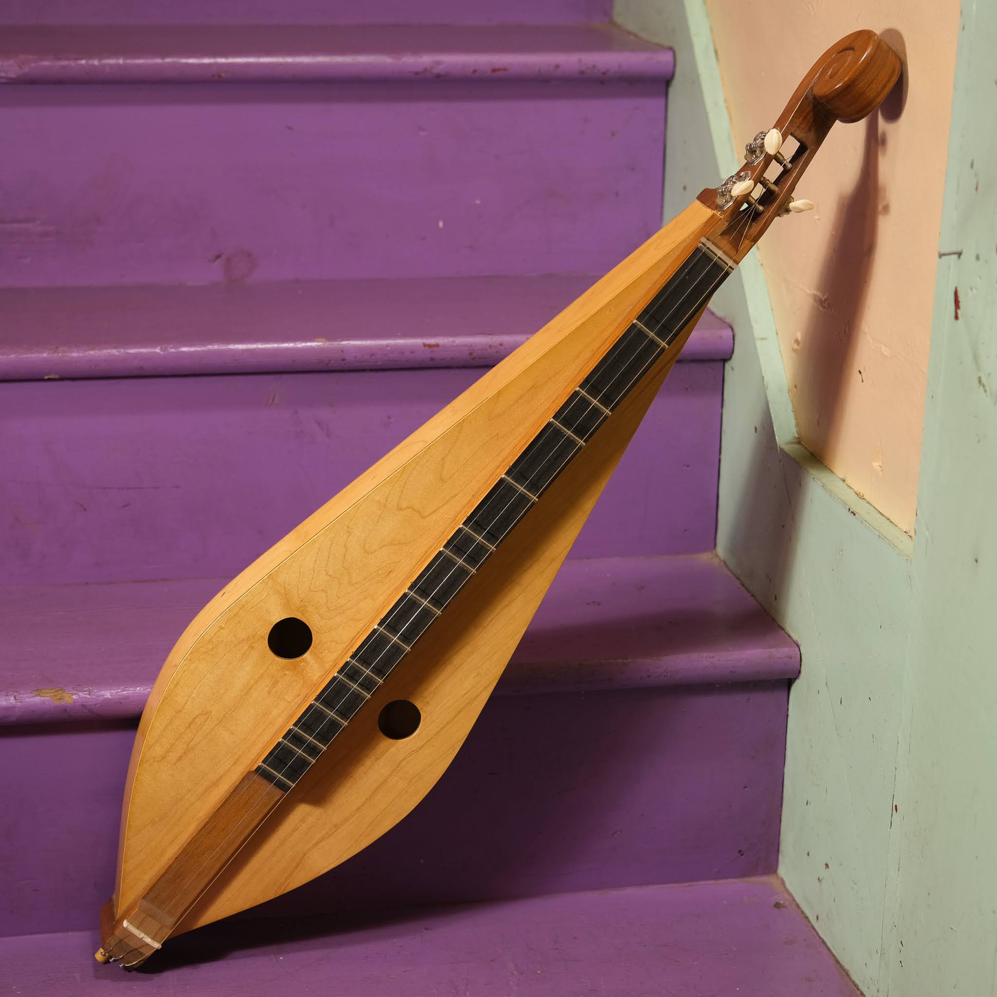 1960s Homemade Appalachian Mountain Dulcimer