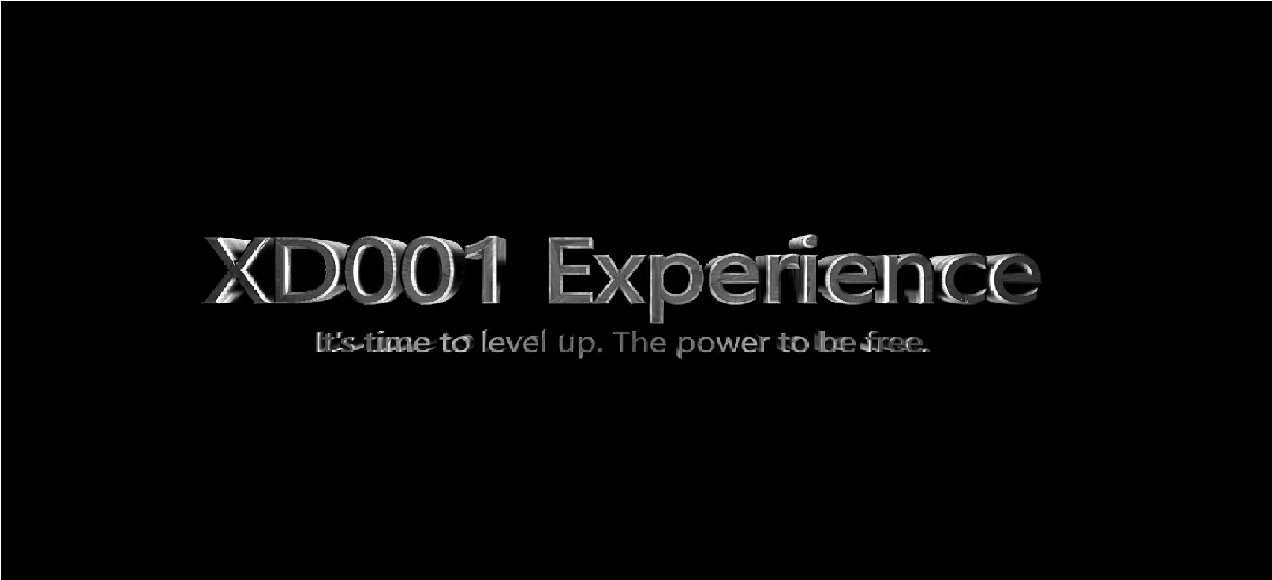 XD001 Experience