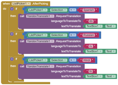 How to create a Multi Language Translation app in MIT App Inventor 2