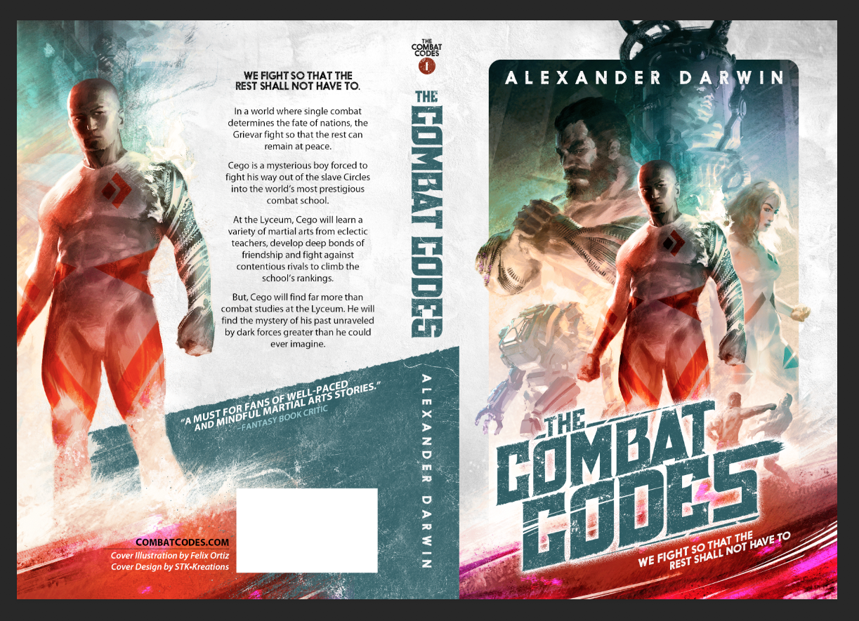 Fantasy Book Critic: New Cover Reveal: The Combat Codes by Alexander Darwin