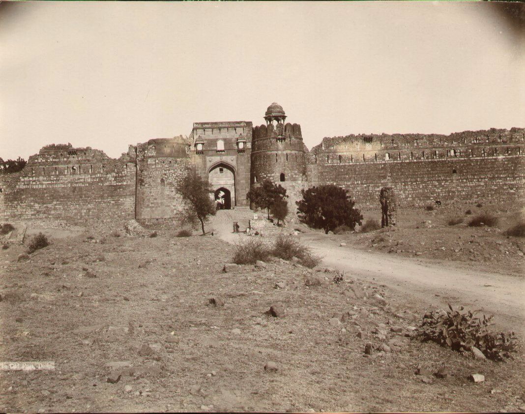 Purana Qila (Old Fort) - Delhi Early 1900s - Old Indian Photos