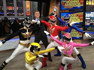 Henshin Grid: Power Rangers in NYC and Good Morning America