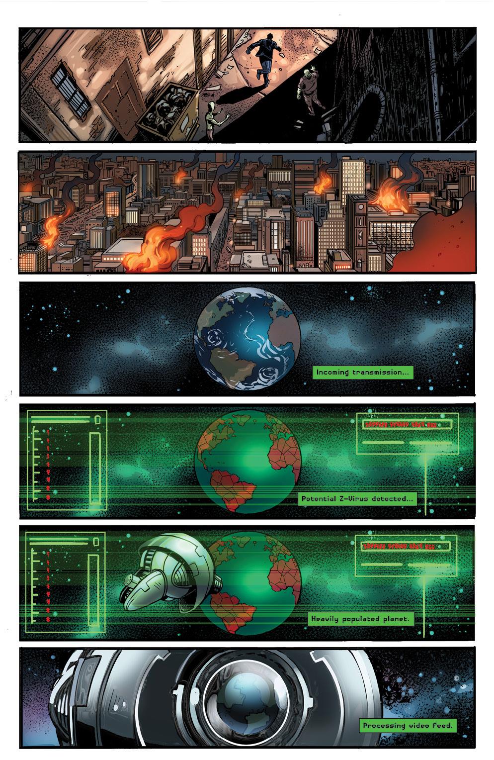 ALIENS VS ZOMBIES #1