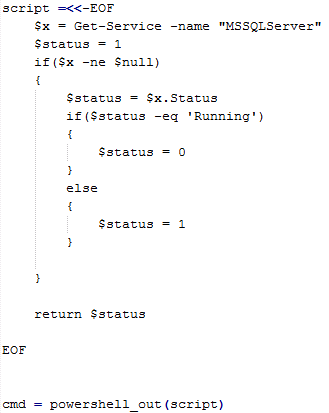 Kapil's Blog: Using Powershell_out mixin in Chef