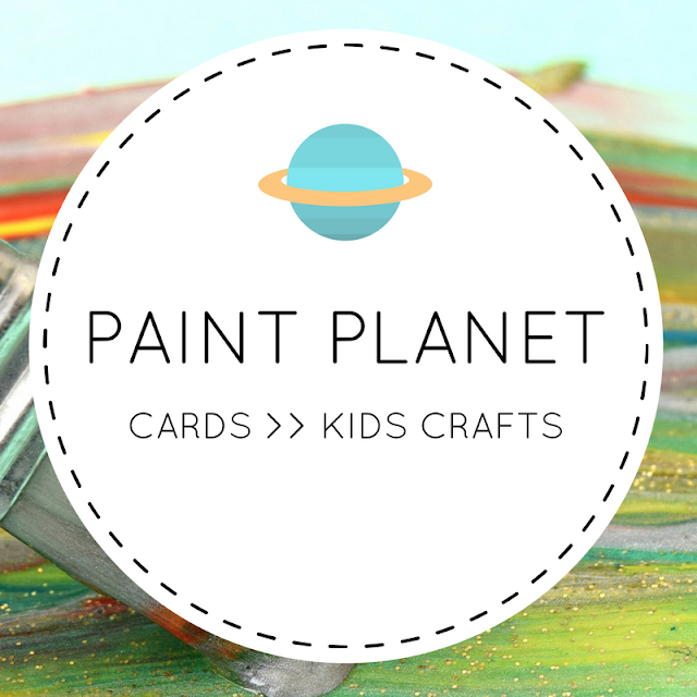 Wafflemama.: Kids Craft >> Paint Planet Cards #BostikBloggers