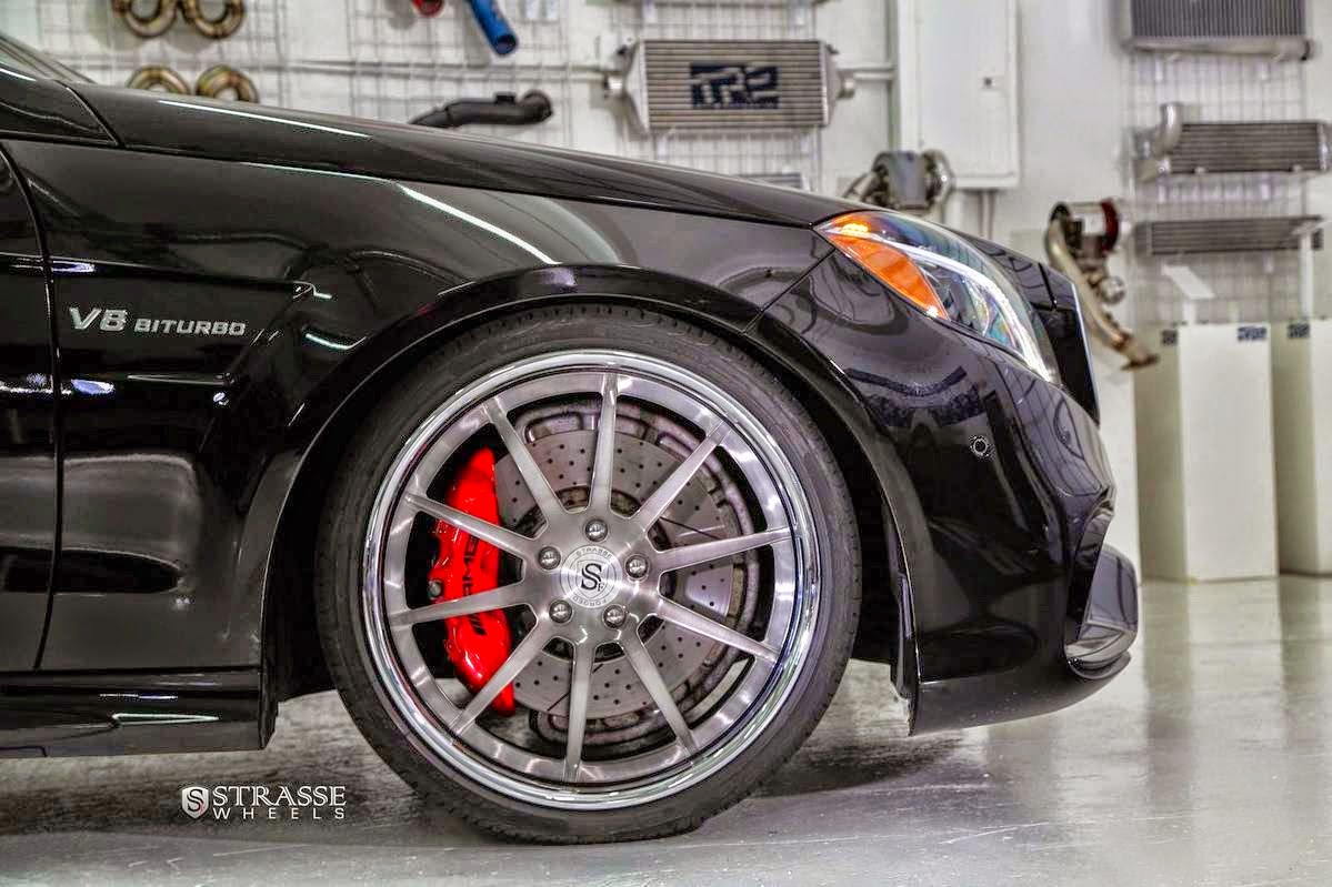 Mercedes-Benz W212 E63S AMG on Strasse Wheels | BENZTUNING