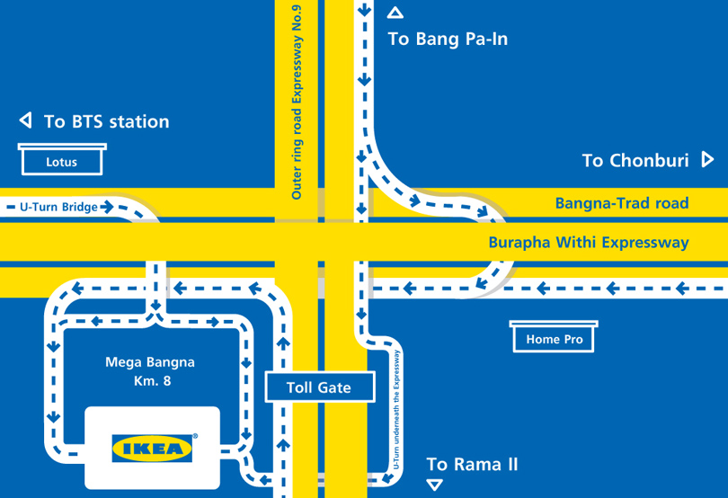 Bao-Bao's Blog: IKEA In Thailand: 1st Store Lands In Mega Mall Bangna