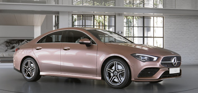 Mercedes CLA C118 (2019 à 2024) - Couleurs et code peinture