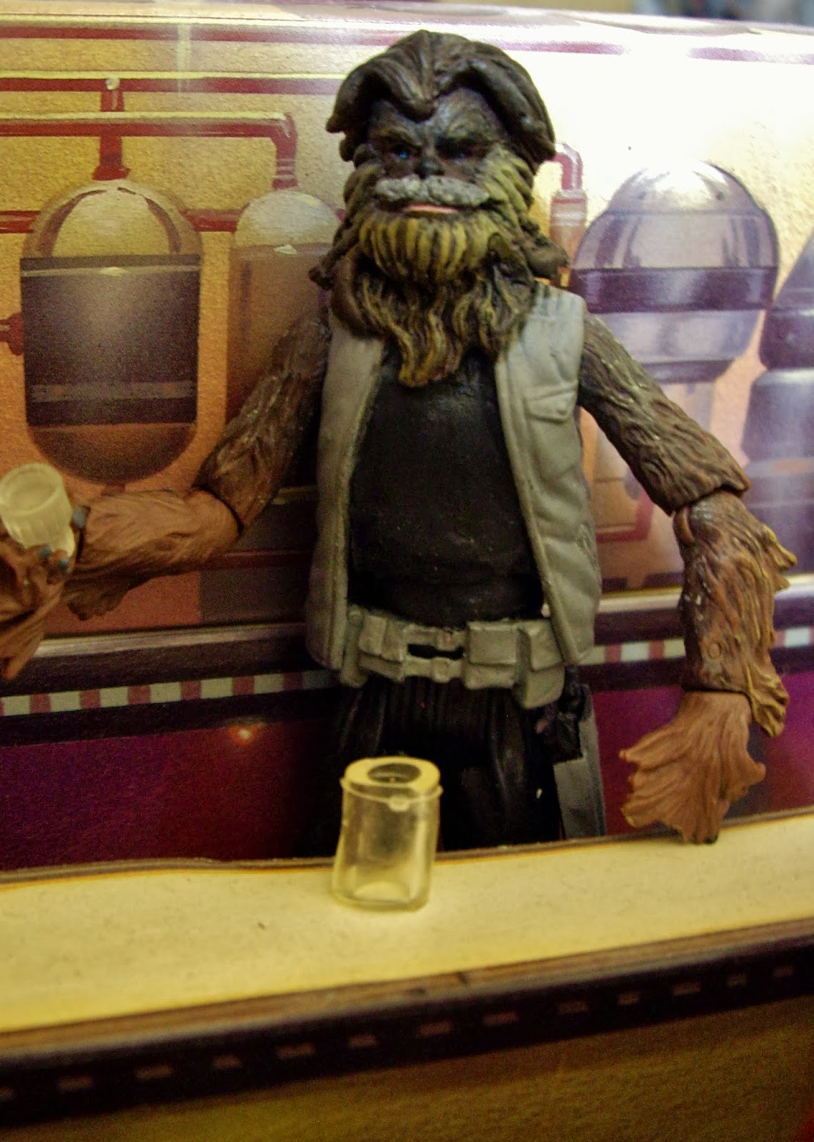 Customs for the Kid: CHALMUN THE WOOKIEE created by DARTH DADDY