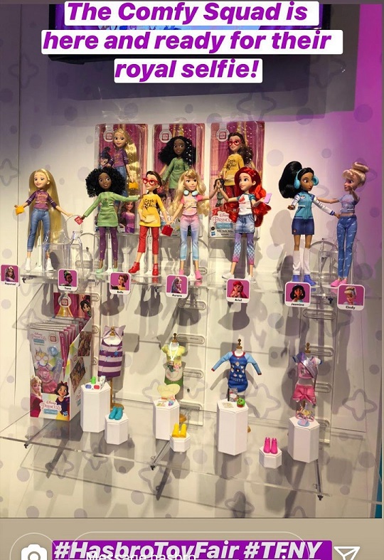 Living A Doll's Life : Hasbro Reveals Disney Princess Dolls, NY Toy ...