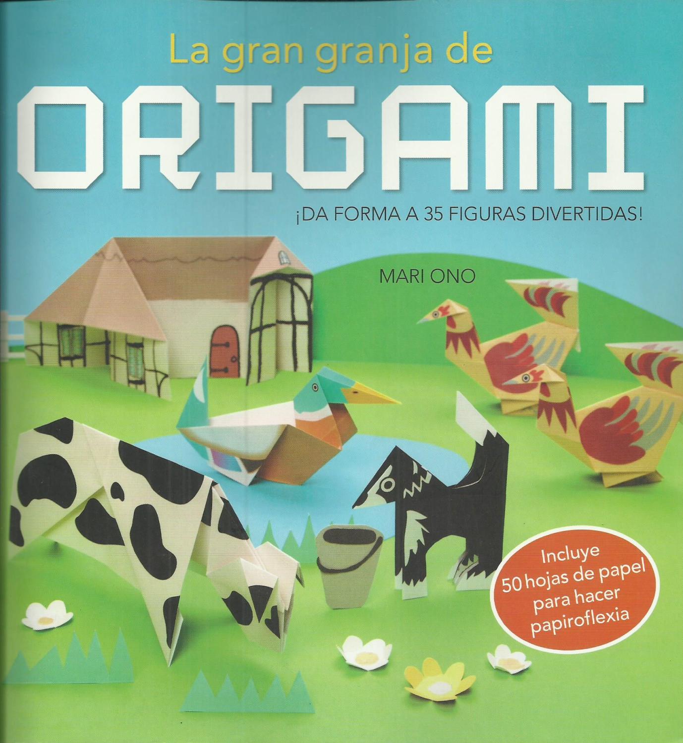 Origami Animal Farm-Mari Ono - Ruby Book Origami