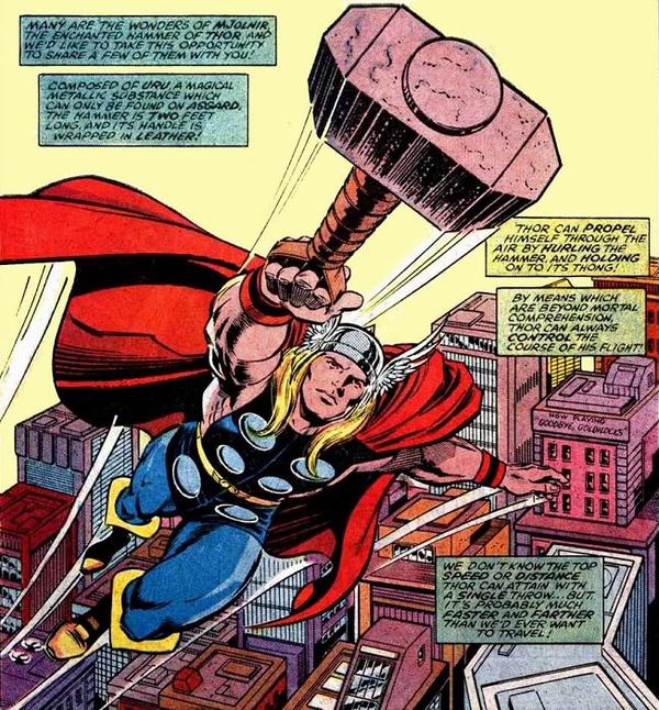 I'm Curious Too: How Fast Can Thor Fly?