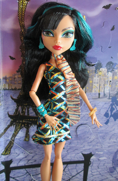 Świat Monster High: Cleo i lagoona Scaris z bliska