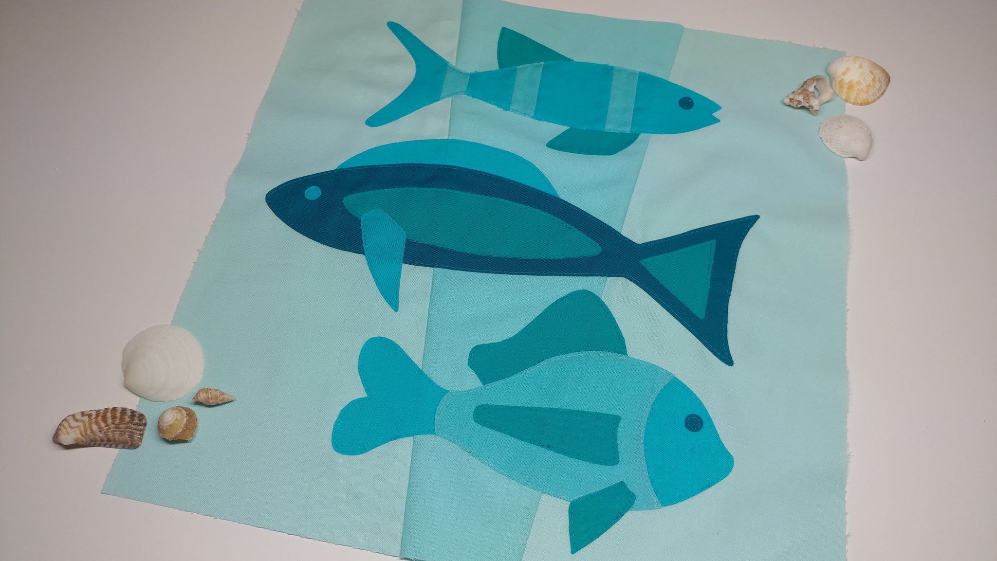 Slice of Pi Quilts: QAL By the Sea - Block 5