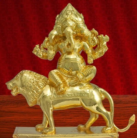 OM TAT SAT: Simha Ganapati