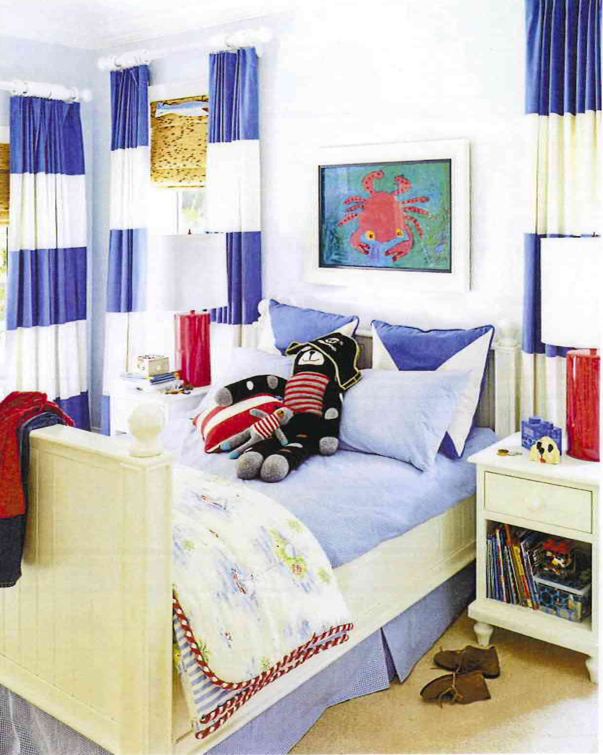 Southern Living: Preppy Style: Lallie's Room Design
