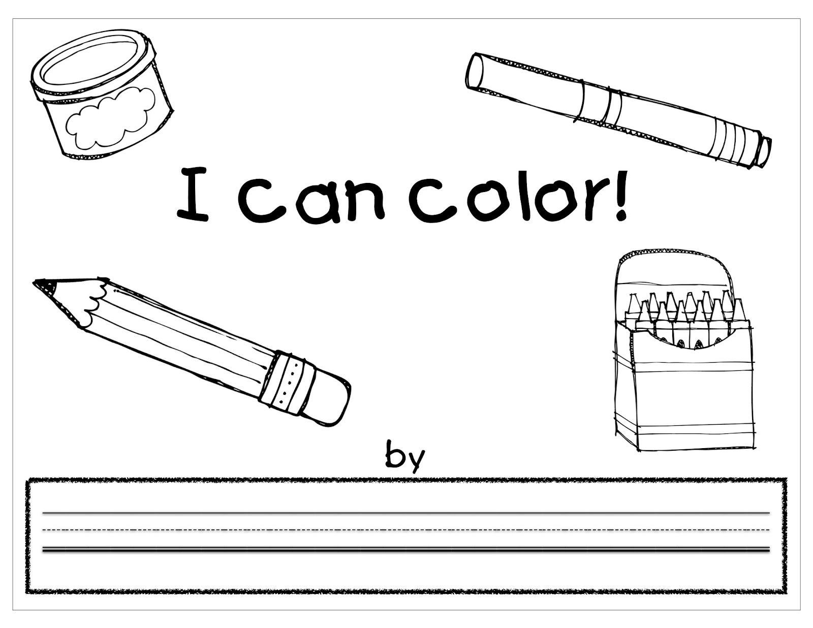 Kindergarten Night Owls: Coloring Assessment