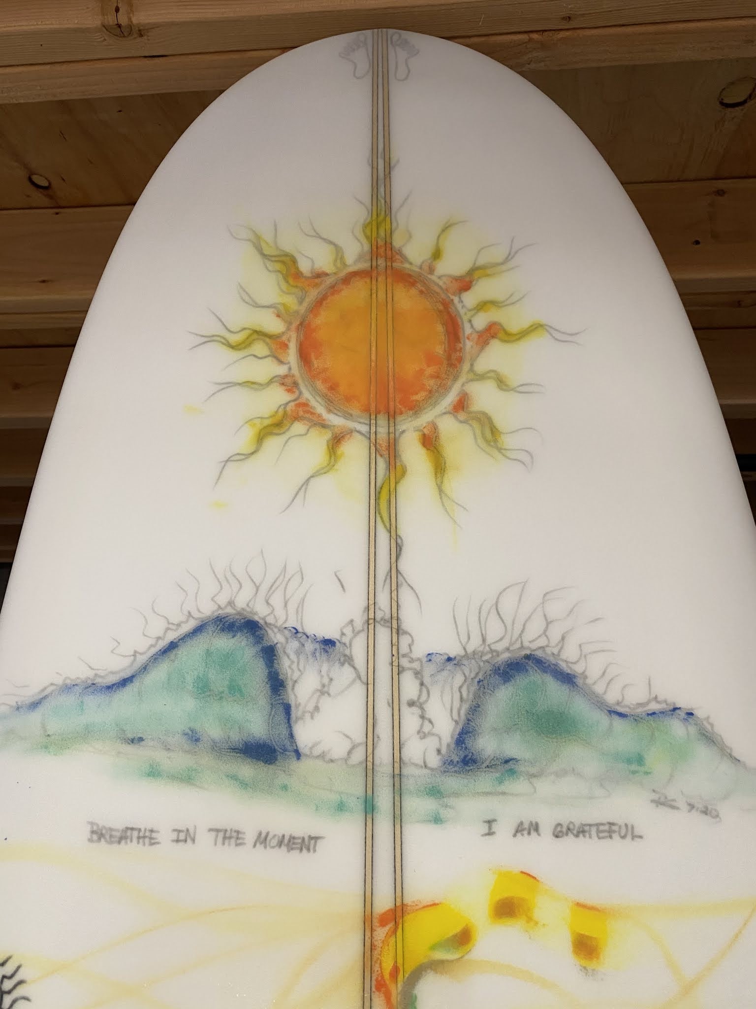 Surfer-Shaper-Artist : Custom art by Paul Carter