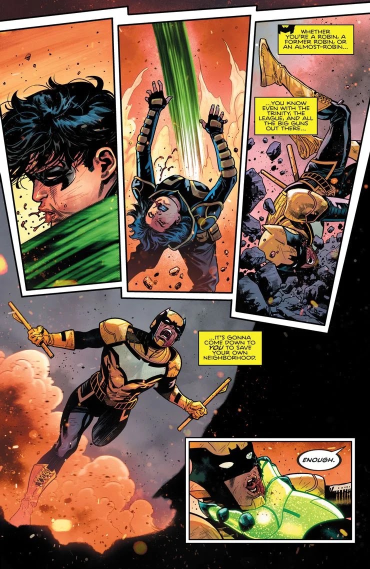 Weird Science DC Comics: PREVIEW: Dark Nights: Death Metal Robin King #1